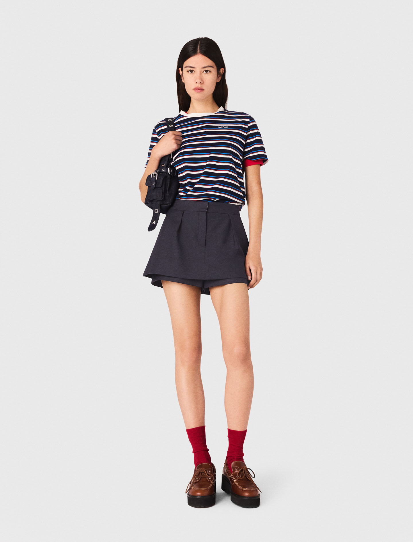Skort Navy for Women | Maje